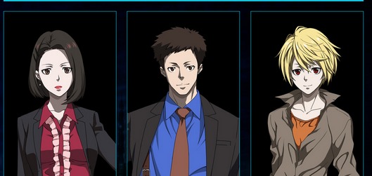 Sneak Peek at the New Characters from Psycho-Pass Game